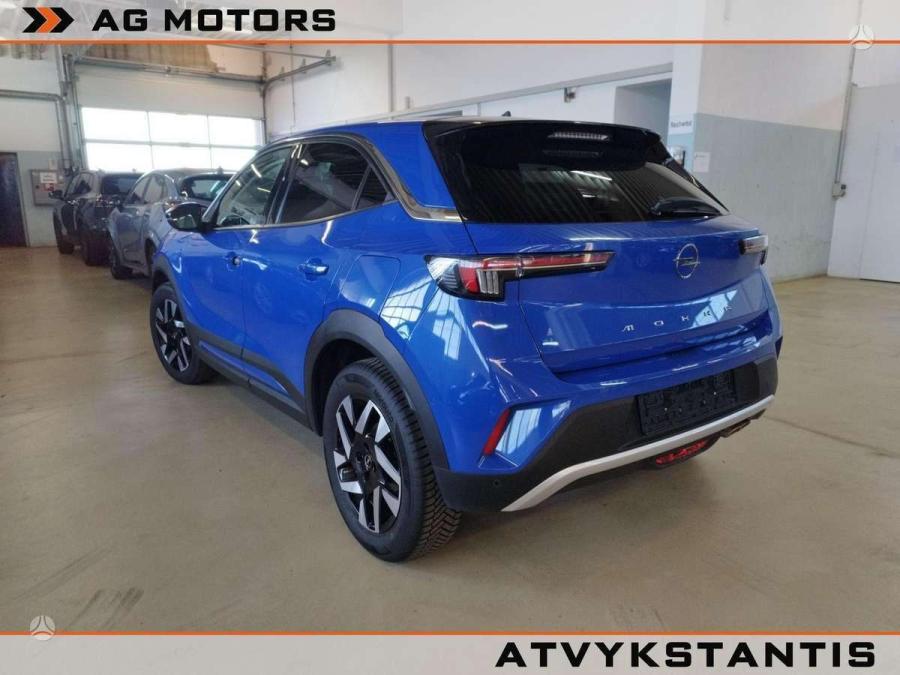 Blue Opel Mokka 2023 in Vilnius, with an engine capacity of 1.20 L and mileage of 102 thousand km for 15000 €, photo 5 on AUTOMOTO.COM.LV