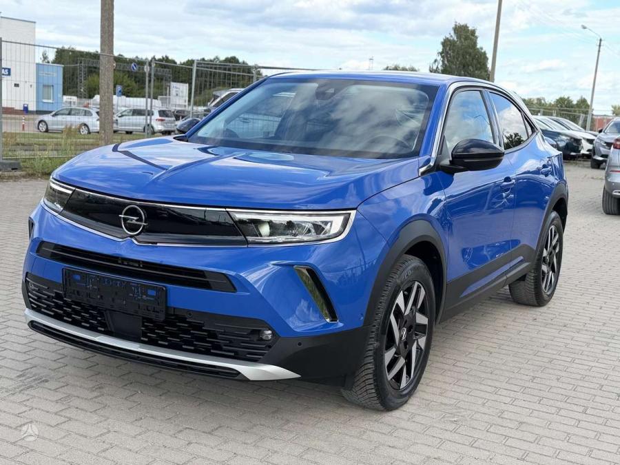 Zils Opel Mokka 2023 Marijampole, ar dzinēja tilpumu 1.20 L un nobraukumu 105 tūkst. km par 14762 €, foto 1 vietnē AUTOMOTO.COM.LV
