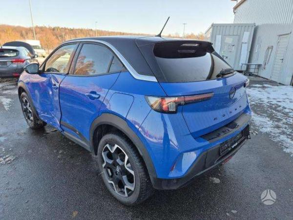 Blue Opel Mokka 2024 in Kaunas, with an engine capacity of 1.20 L and mileage of 34 thousand km for 11850 €, photo 8 on AUTOMOTO.COM.LV