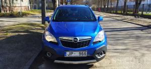 Blue Opel Mokka 2014 in Riga, with an engine capacity of 1.40 L and mileage of 94 thousand km for 7000 €, photo 1 on AUTOMOTO.COM.LV