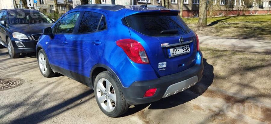 Синий Опель Mokka 2014 в Рига, объемом двигателя 1.40 л и пробегом 94 тыс. км за 7000 €, фото 9 на AUTOMOTO.COM.LV
