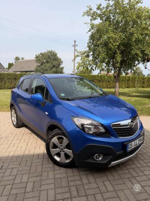 Синий Опель Mokka 2016 в Рокишкис, объемом двигателя 1.60 л и пробегом 161 тыс. км за 5600 €, фото  на AUTOMOTO.COM.LV