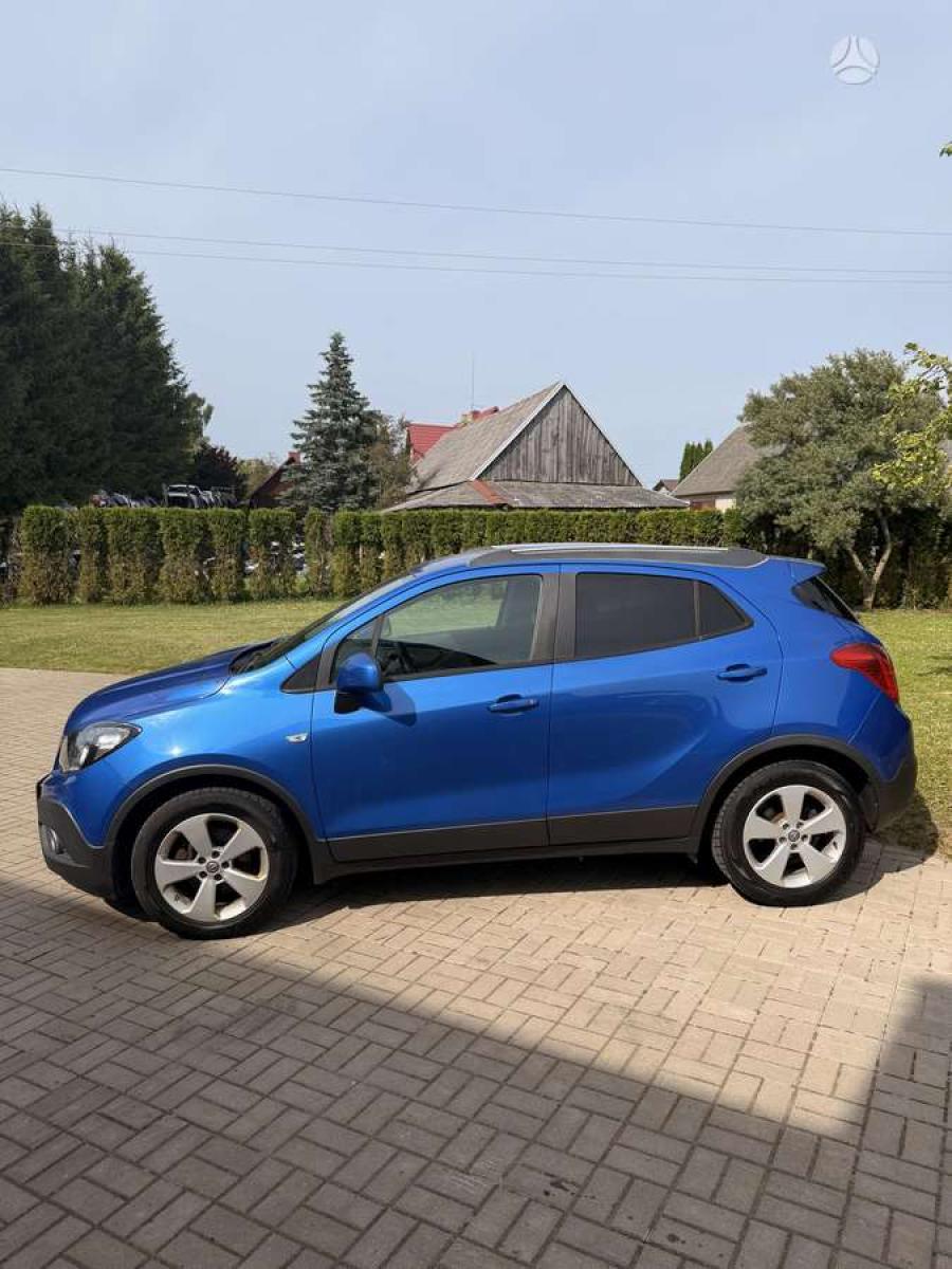 Zils Opel Mokka 2016 Rokiškis, ar dzinēja tilpumu 1.60 L un nobraukumu 161 tūkst. km par 5600 €, foto 6 vietnē AUTOMOTO.COM.LV