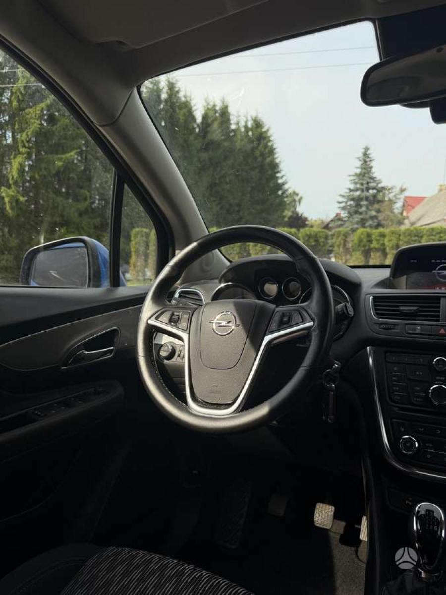 Zils Opel Mokka 2016 Rokiškis, ar dzinēja tilpumu 1.60 L un nobraukumu 161 tūkst. km par 5600 €, foto 9 vietnē AUTOMOTO.COM.LV