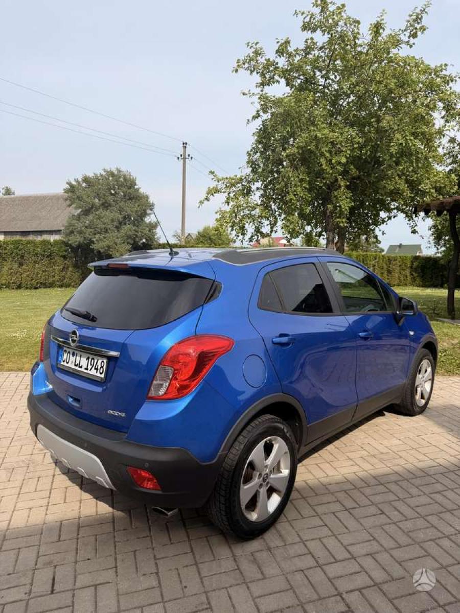 Zils Opel Mokka 2016 Rokiškis, ar dzinēja tilpumu 1.60 L un nobraukumu 161 tūkst. km par 5600 €, foto 10 vietnē AUTOMOTO.COM.LV