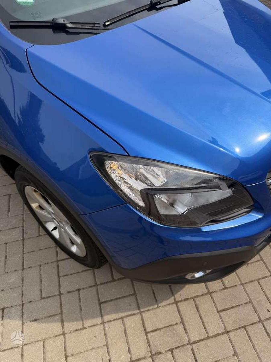 Zils Opel Mokka 2016 Rokiškis, ar dzinēja tilpumu 1.60 L un nobraukumu 161 tūkst. km par 5600 €, foto 13 vietnē AUTOMOTO.COM.LV