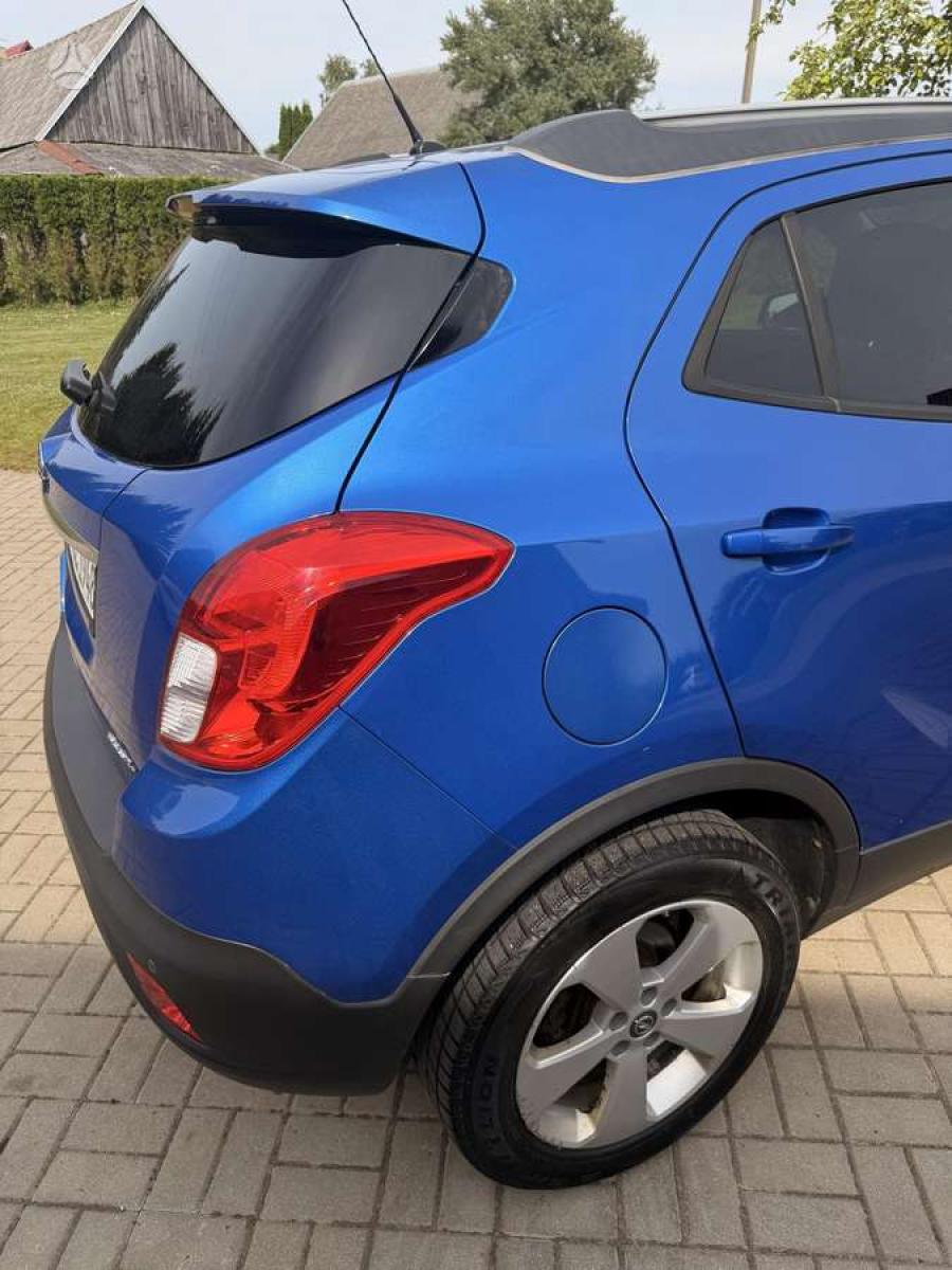 Zils Opel Mokka 2016 Rokiškis, ar dzinēja tilpumu 1.60 L un nobraukumu 161 tūkst. km par 5600 €, foto 15 vietnē AUTOMOTO.COM.LV