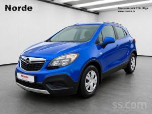Синий Опель Mokka 2016 в Рига, объемом двигателя 1.60 л и пробегом 84 тыс. км за 6990 €, фото  на AUTOMOTO.COM.LV