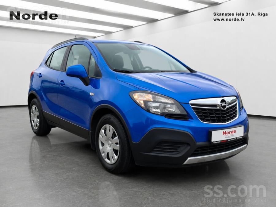 Синий Опель Mokka 2016 в Рига, объемом двигателя 1.60 л и пробегом 84 тыс. км за 6990 €, фото 3 на AUTOMOTO.COM.LV