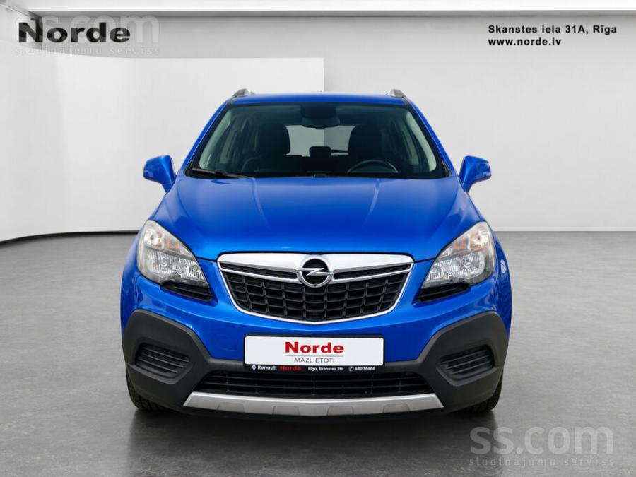 Синий Опель Mokka 2016 в Рига, объемом двигателя 1.60 л и пробегом 84 тыс. км за 6990 €, фото 6 на AUTOMOTO.COM.LV