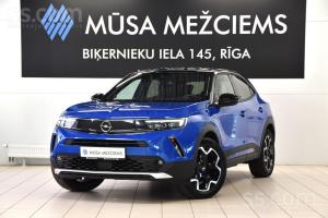 Zils Opel Mokka 2022 Rīga, ar dzinēja tilpumu 0.00 L un nobraukumu 24 tūkst. km par 21990 €, foto  vietnē AUTOMOTO.COM.LV