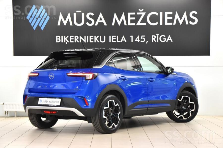 Синий Опель Mokka 2023 в Рига, объемом двигателя 1.20 л и пробегом 7 тыс. км за 23490 €, фото 7 на AUTOMOTO.COM.LV