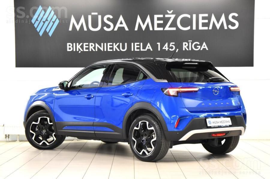 Синий Опель Mokka 2023 в Рига, объемом двигателя 1.20 л и пробегом 7 тыс. км за 23490 €, фото 9 на AUTOMOTO.COM.LV