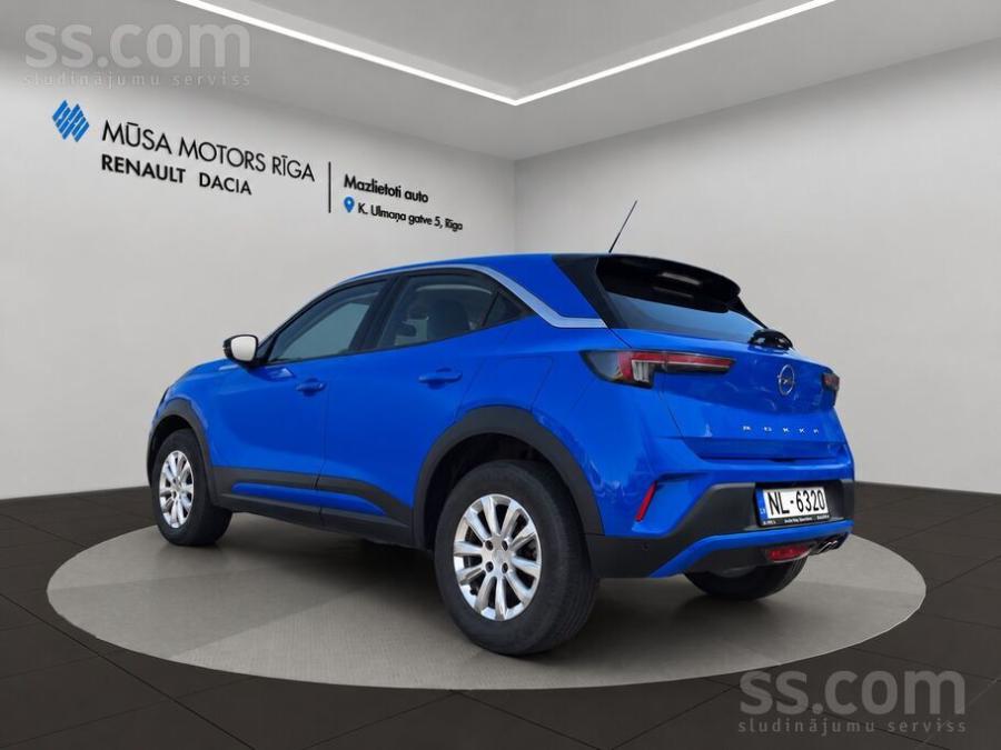 Zils Opel Mokka 2023 Rīga, ar dzinēja tilpumu 1.20 L un nobraukumu 67 tūkst. km par 15690 €, foto 5 vietnē AUTOMOTO.COM.LV