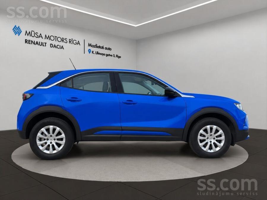 Zils Opel Mokka 2023 Rīga, ar dzinēja tilpumu 1.20 L un nobraukumu 67 tūkst. km par 15690 €, foto 8 vietnē AUTOMOTO.COM.LV