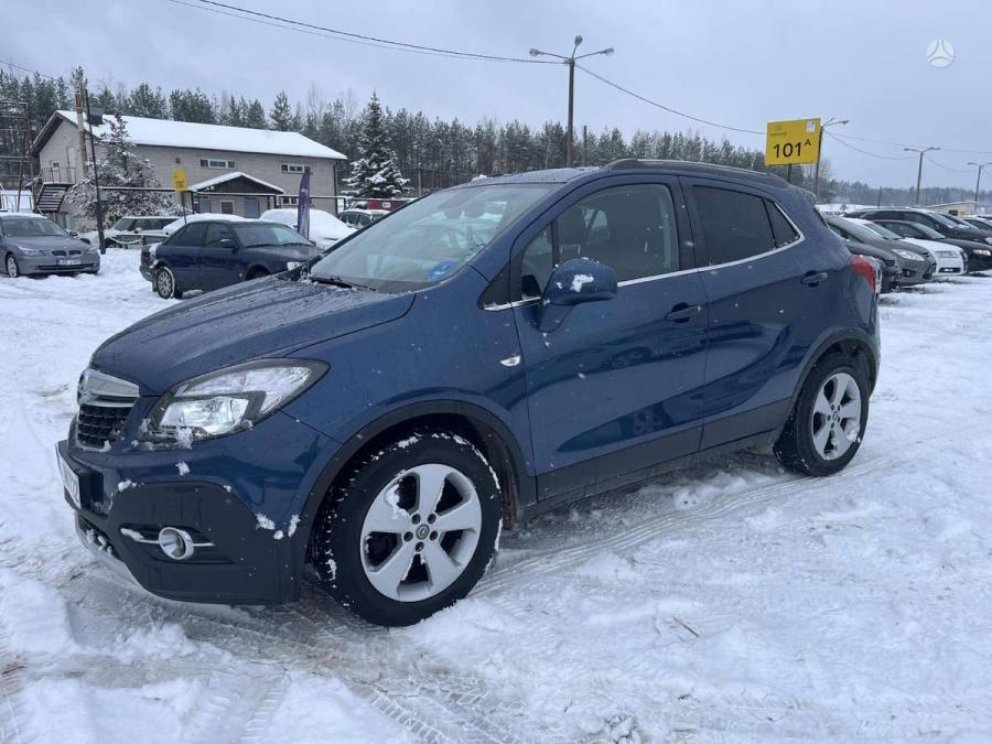 Zils Opel Mokka 2015 Viļņa, ar dzinēja tilpumu 1.60 L un nobraukumu 214 tūkst. km par 7500 €, foto 6 vietnē AUTOMOTO.COM.LV