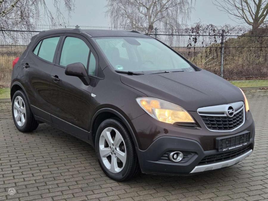Brūns Opel Mokka 2013 Marijampole, ar dzinēja tilpumu 1.69 L un nobraukumu 260 tūkst. km par 6800 €, foto 2 vietnē AUTOMOTO.COM.LV