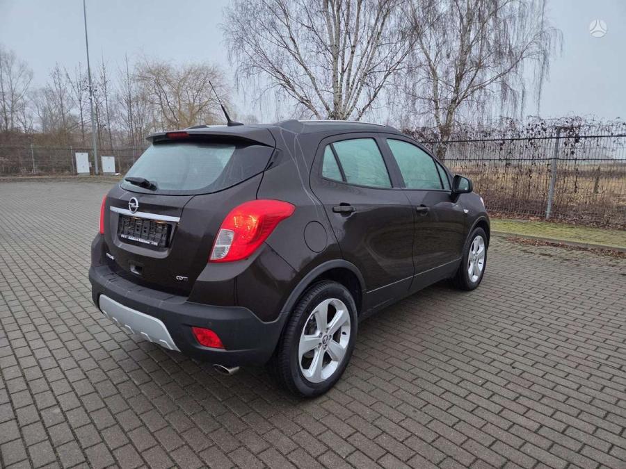 Brūns Opel Mokka 2013 Marijampole, ar dzinēja tilpumu 1.69 L un nobraukumu 260 tūkst. km par 6800 €, foto 9 vietnē AUTOMOTO.COM.LV