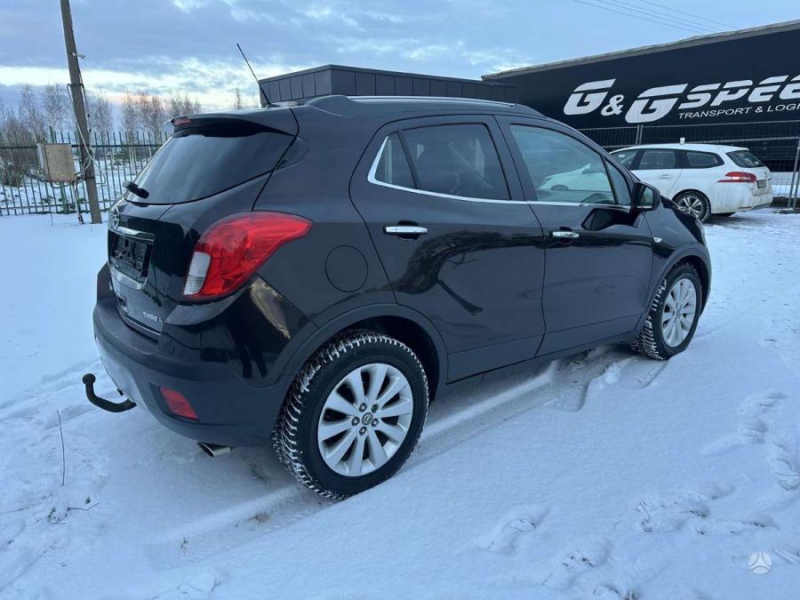 Brūns Opel Mokka 2013 Marijampole, ar dzinēja tilpumu 1.36 L un nobraukumu 180 tūkst. km par 5300 €, foto 3 vietnē AUTOMOTO.COM.LV