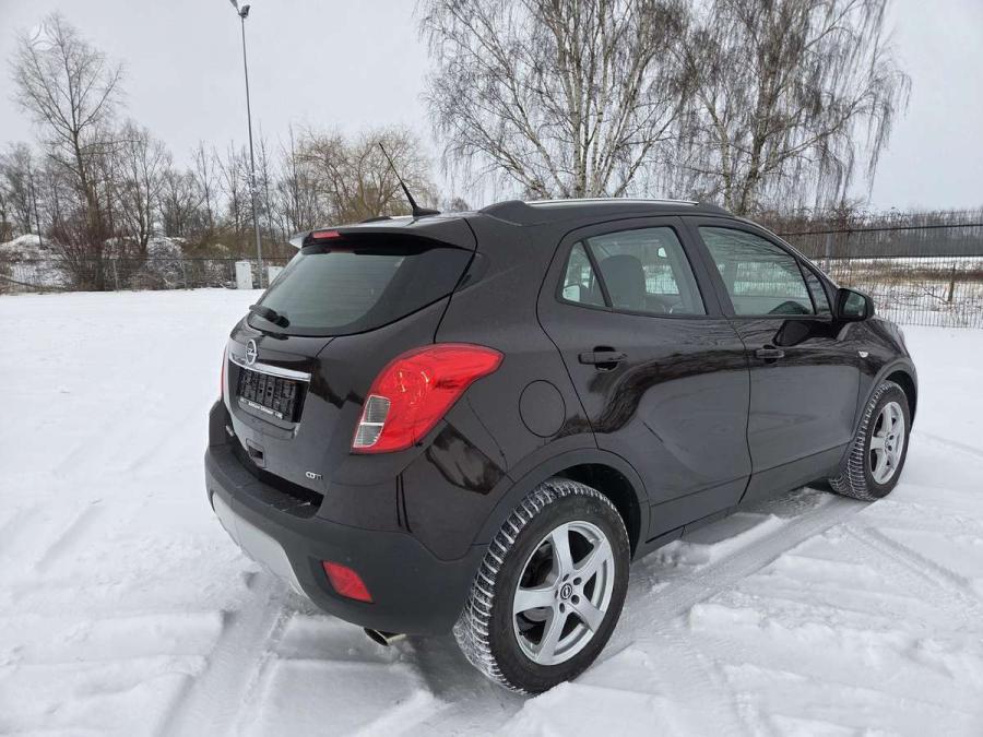 Brūns Opel Mokka 2013 Marijampole, ar dzinēja tilpumu 1.70 L un nobraukumu 267 tūkst. km par 6800 €, foto 8 vietnē AUTOMOTO.COM.LV