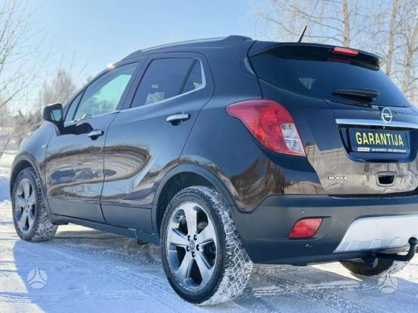 Brūns Opel Mokka 2013 Šauļi, ar dzinēja tilpumu 1.69 L un nobraukumu 227 tūkst. km par 7850 €, foto 5 vietnē AUTOMOTO.COM.LV