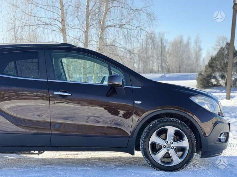 Brūns Opel Mokka 2013 Šauļi, ar dzinēja tilpumu 1.69 L un nobraukumu 227 tūkst. km par 7850 €, foto 8 vietnē AUTOMOTO.COM.LV