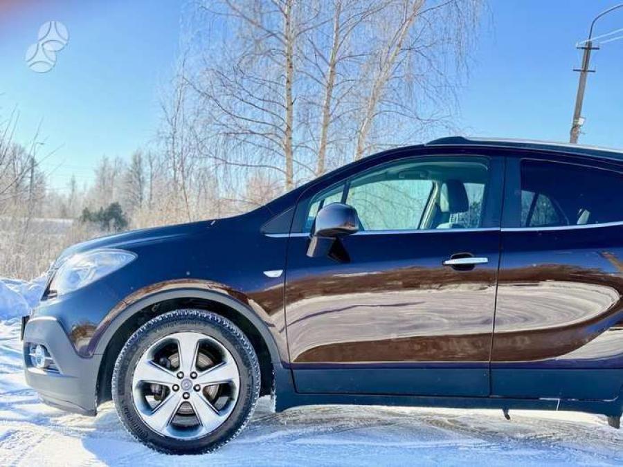 Brūns Opel Mokka 2013 Šauļi, ar dzinēja tilpumu 1.69 L un nobraukumu 227 tūkst. km par 7850 €, foto 9 vietnē AUTOMOTO.COM.LV