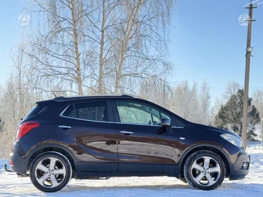 Brūns Opel Mokka 2013 Šauļi, ar dzinēja tilpumu 1.69 L un nobraukumu 227 tūkst. km par 7850 €, foto 12 vietnē AUTOMOTO.COM.LV