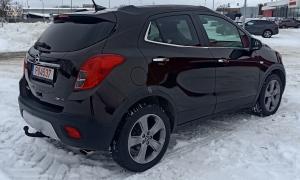 Brown Opel Mokka 2013 in Telschi, with an engine capacity of 1.70 L and mileage of 243 thousand km for 7300 €, photo 9 on AUTOMOTO.COM.LV