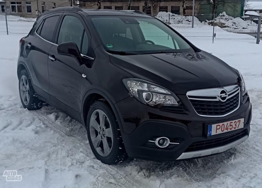 Brown Opel Mokka 2013 in Telschi, with an engine capacity of 1.70 L and mileage of 243 thousand km for 7300 €, photo 11 on AUTOMOTO.COM.LV