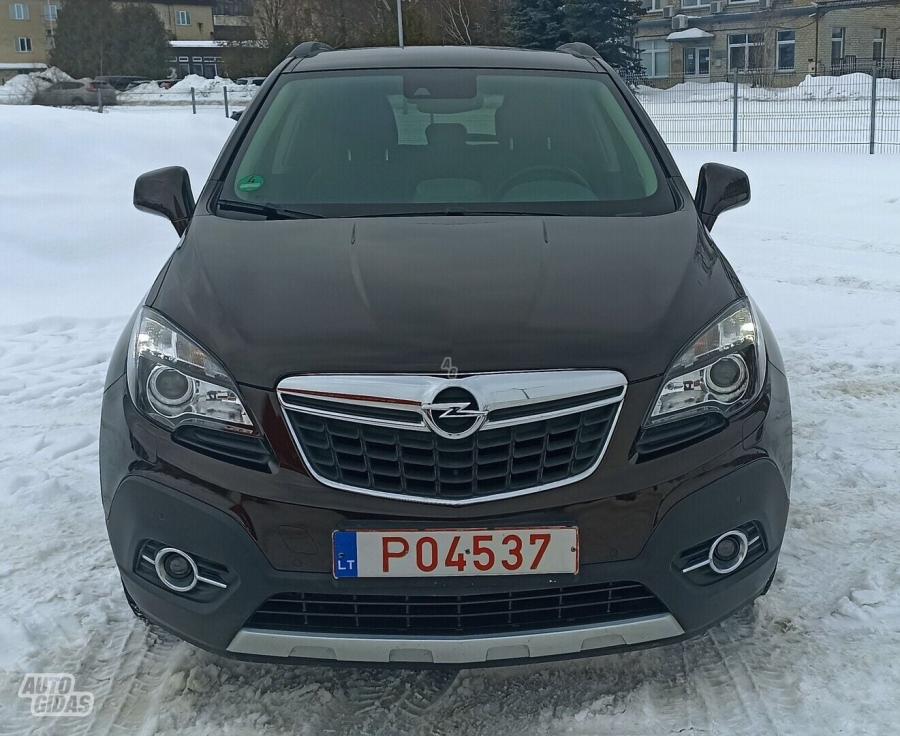 Brown Opel Mokka 2013 in Telschi, with an engine capacity of 1.70 L and mileage of 243 thousand km for 7300 €, photo 12 on AUTOMOTO.COM.LV