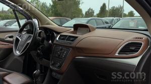 Brown Opel Mokka 2013 in Riga, with an engine capacity of 1.40 L and mileage of 112 thousand km for 8990 €, photo 9 on AUTOMOTO.COM.LV