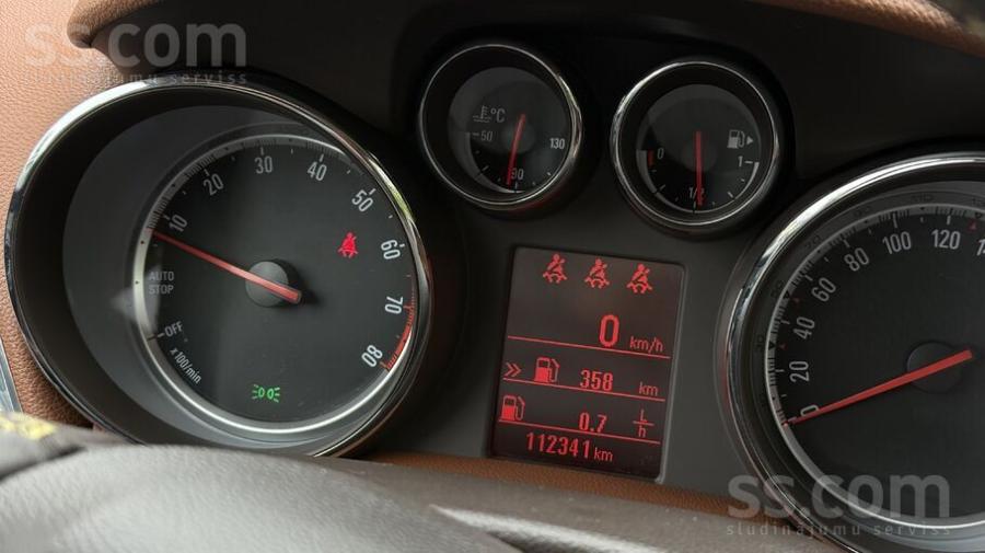 Brown Opel Mokka 2013 in Riga, with an engine capacity of 1.40 L and mileage of 112 thousand km for 8990 €, photo 14 on AUTOMOTO.COM.LV