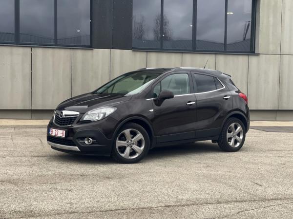 Brown Opel Mokka 2013 in Riga, with an engine capacity of 1.70 L and mileage of 315 thousand km for 9490 €, photo 1 on AUTOMOTO.COM.LV