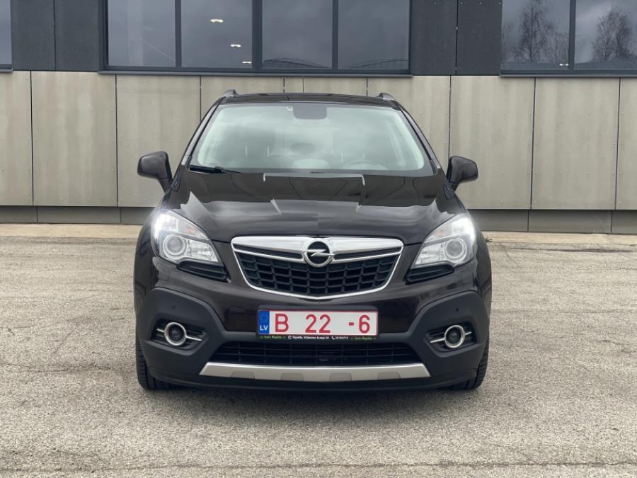 Brown Opel Mokka 2013 in Riga, with an engine capacity of 1.70 L and mileage of 315 thousand km for 9490 €, photo 3 on AUTOMOTO.COM.LV
