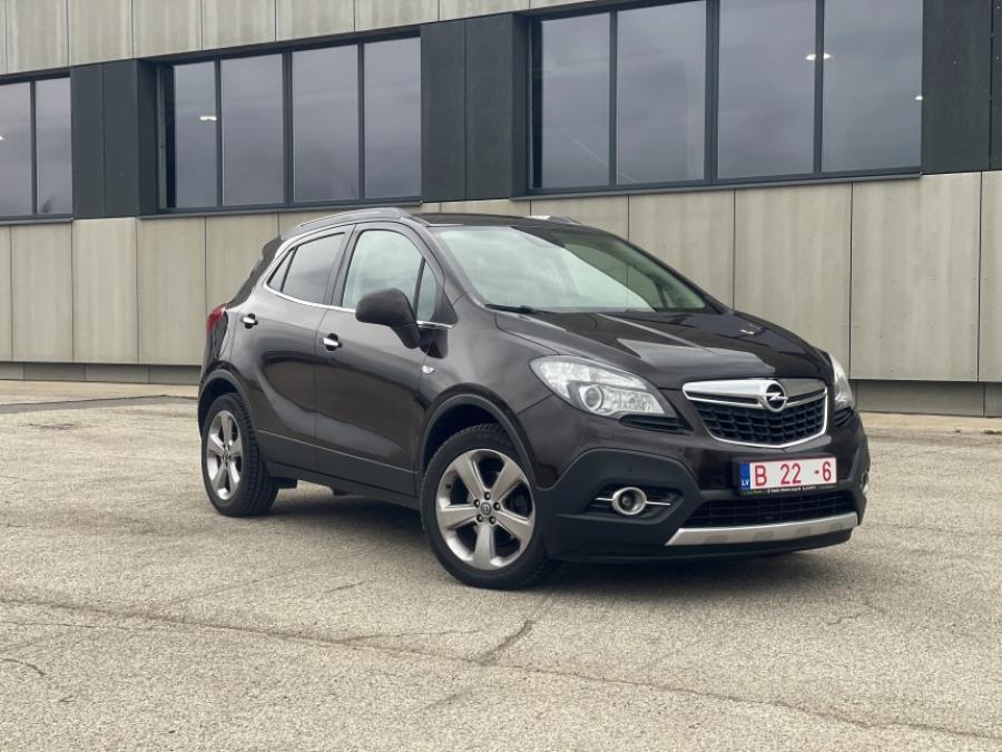 Brown Opel Mokka 2013 in Riga, with an engine capacity of 1.70 L and mileage of 315 thousand km for 9490 €, photo 4 on AUTOMOTO.COM.LV