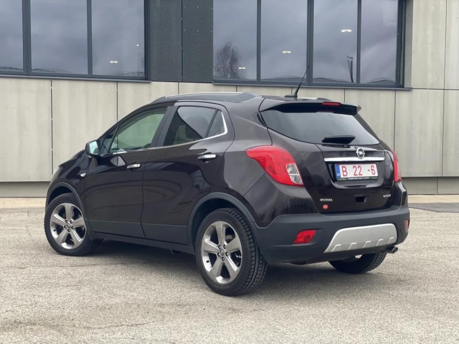 Brown Opel Mokka 2013 in Riga, with an engine capacity of 1.70 L and mileage of 315 thousand km for 9490 €, photo 7 on AUTOMOTO.COM.LV