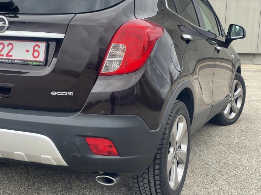 Brown Opel Mokka 2013 in Riga, with an engine capacity of 1.70 L and mileage of 315 thousand km for 9490 €, photo 9 on AUTOMOTO.COM.LV
