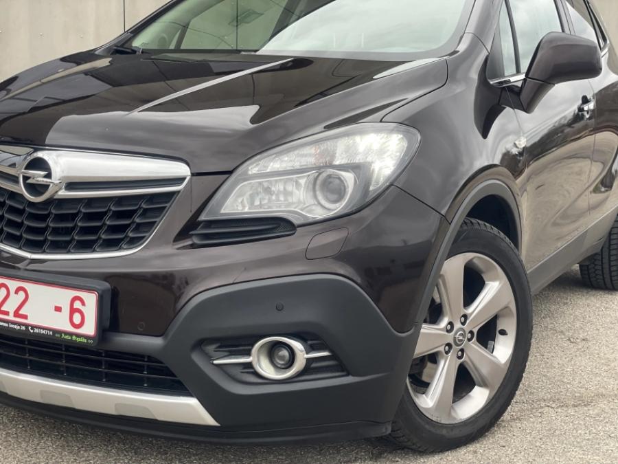 Brown Opel Mokka 2013 in Riga, with an engine capacity of 1.70 L and mileage of 315 thousand km for 9490 €, photo 11 on AUTOMOTO.COM.LV