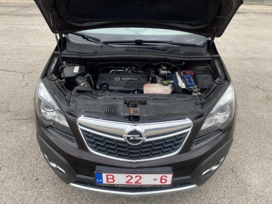 Brown Opel Mokka 2013 in Riga, with an engine capacity of 1.70 L and mileage of 315 thousand km for 9490 €, photo 14 on AUTOMOTO.COM.LV