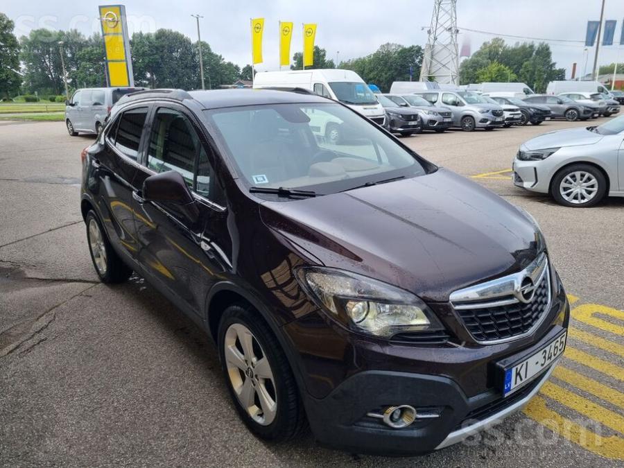 Brown Opel Mokka 2013 in Riga, with an engine capacity of 1.70 L and mileage of 222 thousand km for 8300 €, photo 4 on AUTOMOTO.COM.LV
