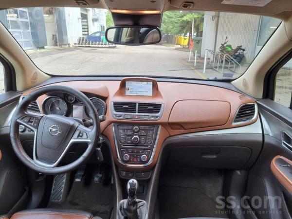 Brown Opel Mokka 2013 in Riga, with an engine capacity of 1.70 L and mileage of 222 thousand km for 8300 €, photo 6 on AUTOMOTO.COM.LV