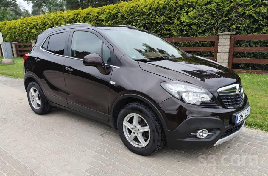 Brown Opel Mokka 2013 in Ogre, with an engine capacity of 1.70 L and mileage of 205 thousand km for 7295 €, photo 3 on AUTOMOTO.COM.LV