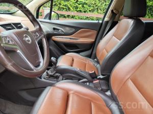 Brown Opel Mokka 2013 in Ogre, with an engine capacity of 1.70 L and mileage of 205 thousand km for 7295 €, photo 6 on AUTOMOTO.COM.LV
