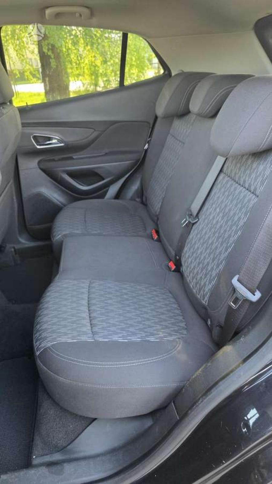 Brūns Opel Mokka 2013 Šauļi, ar dzinēja tilpumu 1.69 L un nobraukumu 275 tūkst. km par 5750 €, foto 33 vietnē AUTOMOTO.COM.LV