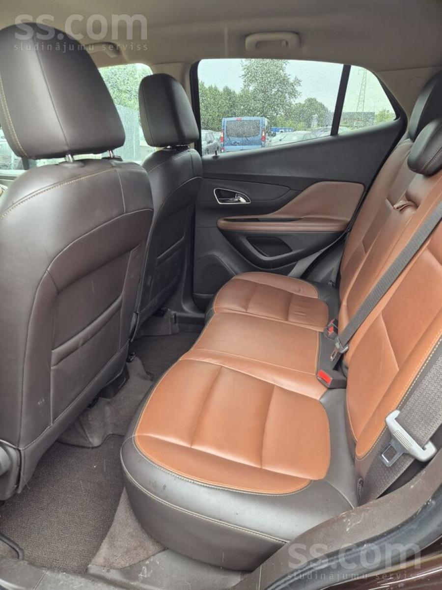 Brūns Opel Mokka 2013 Rīga, ar dzinēja tilpumu 1.70 L un nobraukumu 205 tūkst. km par 7490 €, foto 10 vietnē AUTOMOTO.COM.LV