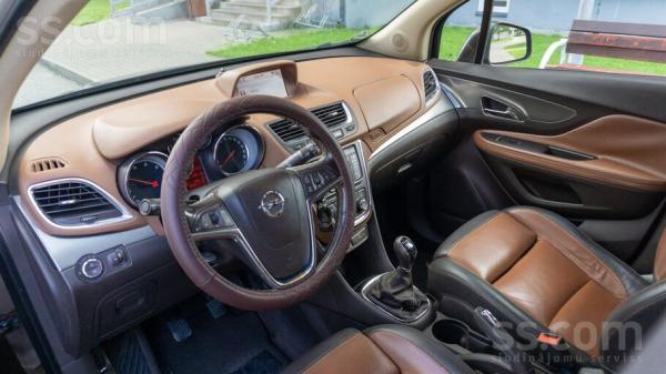 Brūns Opel Mokka 2013 Rīga, ar dzinēja tilpumu 1.70 L un nobraukumu 205 tūkst. km par 7490 €, foto 11 vietnē AUTOMOTO.COM.LV