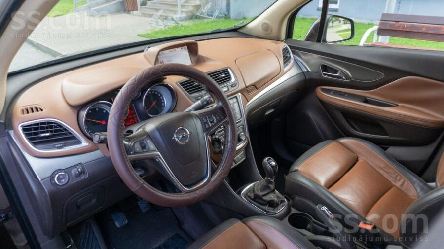 Brūns Opel Mokka 2013 Rīga, ar dzinēja tilpumu 1.70 L un nobraukumu 205 tūkst. km par 7490 €, foto 11 vietnē AUTOMOTO.COM.LV