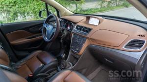 Brūns Opel Mokka 2013 Rīga, ar dzinēja tilpumu 1.70 L un nobraukumu 205 tūkst. km par 7490 €, foto 12 vietnē AUTOMOTO.COM.LV