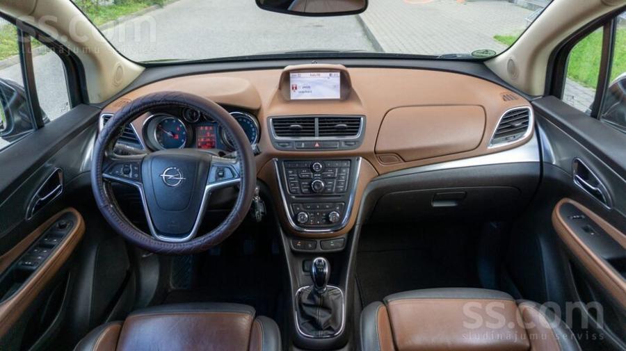 Brūns Opel Mokka 2013 Rīga, ar dzinēja tilpumu 1.70 L un nobraukumu 205 tūkst. km par 7490 €, foto 13 vietnē AUTOMOTO.COM.LV